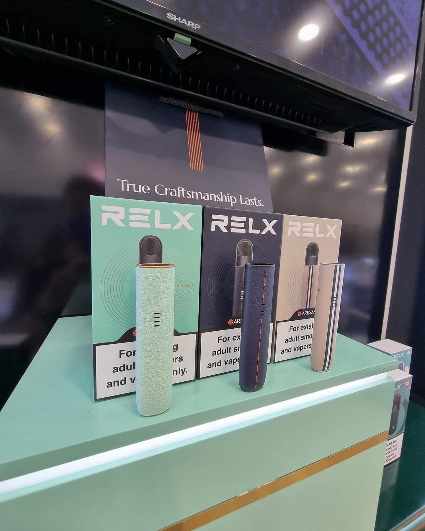 หัวพอต Relx Artisan indigo Denim - pods12.com
