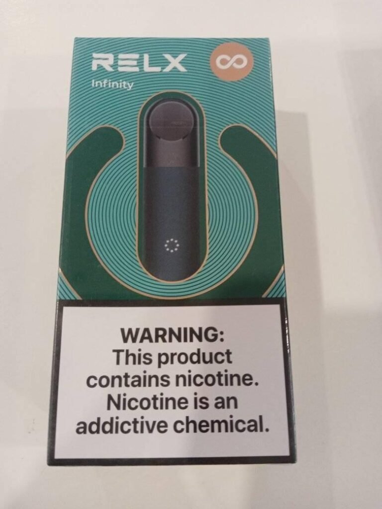หัวพอต Relx Infinity Device Kit Black - pods12.com