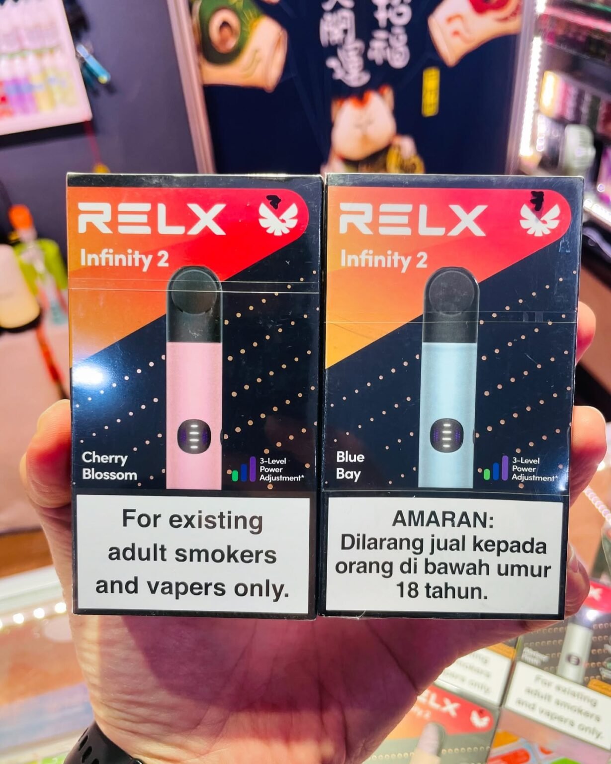 หัวพอต Relx Infinity 2 Blue Bay - pods12.com