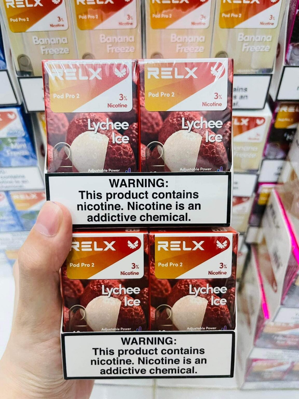 หัวพอต Relx Pro 2 Lychee Frost - pods12.com
