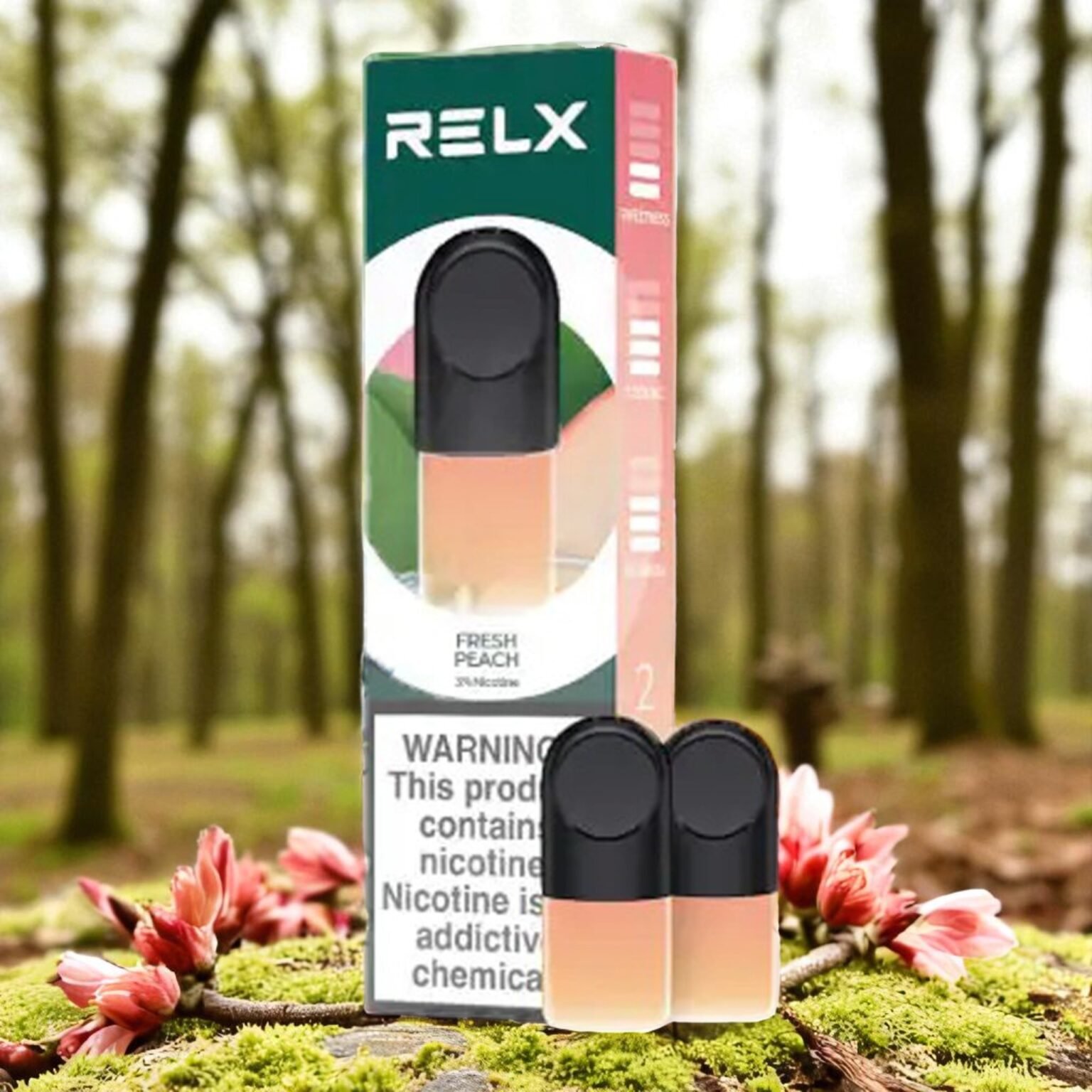 หัวพอต Relx infinity 2 Pods Fresh Peach - pods12.com